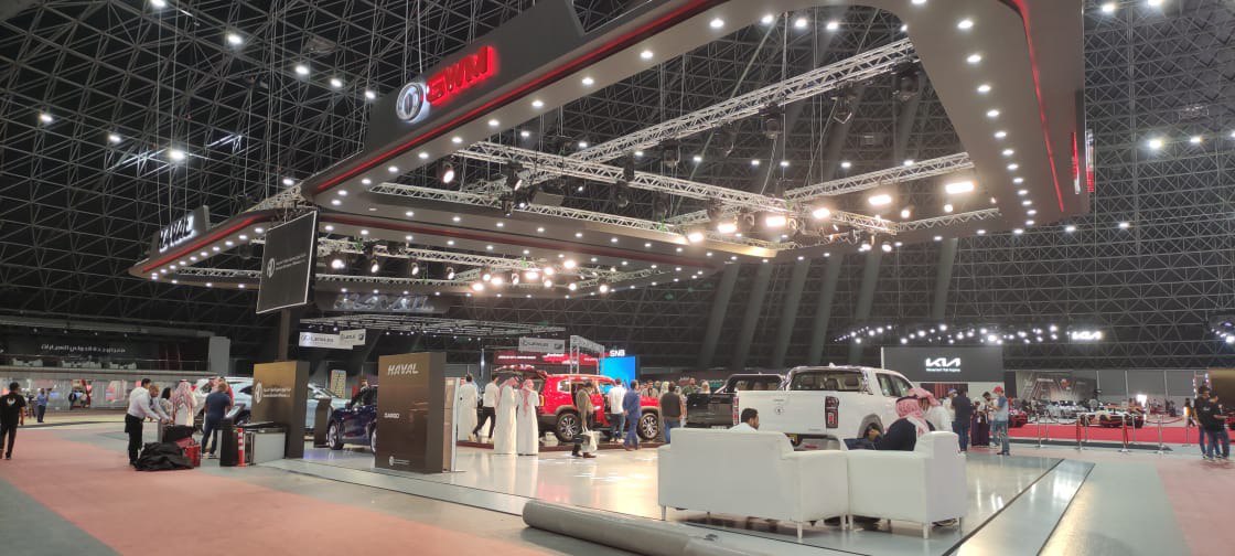 Haval booth at the Jeddah Auto Show – skylines.sa