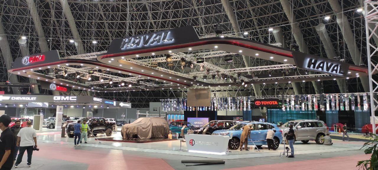 Haval booth at the Jeddah Auto Show – skylines.sa
